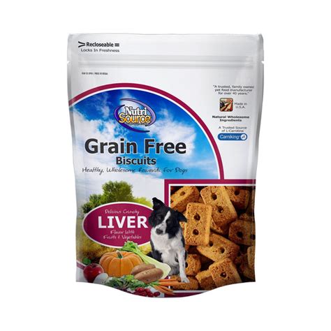 Nutrisource Liver Biscuits 14oz Dirtydogs And Meow