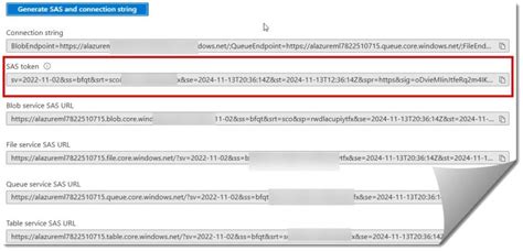 How To Generate Sas Token For Azure Storage Azure Lessons