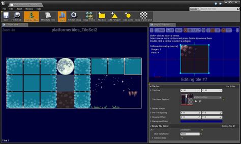 Unreal Engine 4 Tilesets And Tilemaps
