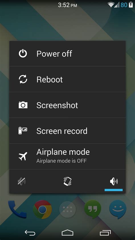 How To Take A Screenshot On Android 442 On A Nexus 4 Android