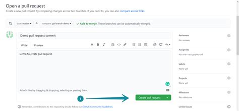 Create A Pull Request TestingDocs