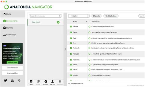 Mac安装anaconda搭建新环境，安装jupyter Notebook（新手小白教程）mac Jupyter Notebook Csdn博客