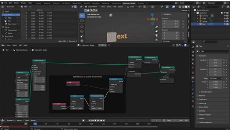 Following Each New Cube Being Created During Geometry Delete Blender