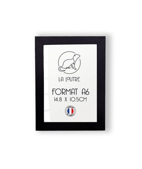 Wooden Frame Size A6 For Postcards Made In France La Loutre