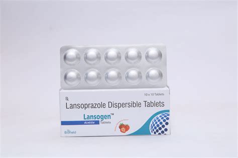 Lansoprazole Dispersible Tablet Manufacturer Supplier And Franchise