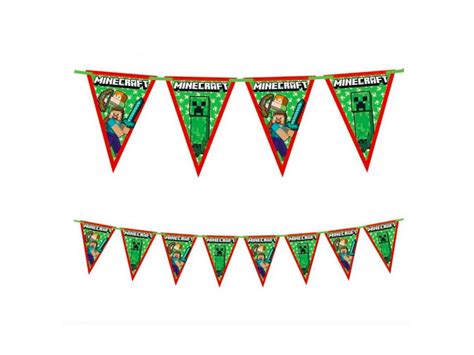 Banner VlajeČkovÝ Minecraft 230 Cm Banner VlajeČkovÝ Minecraft 230 Cm