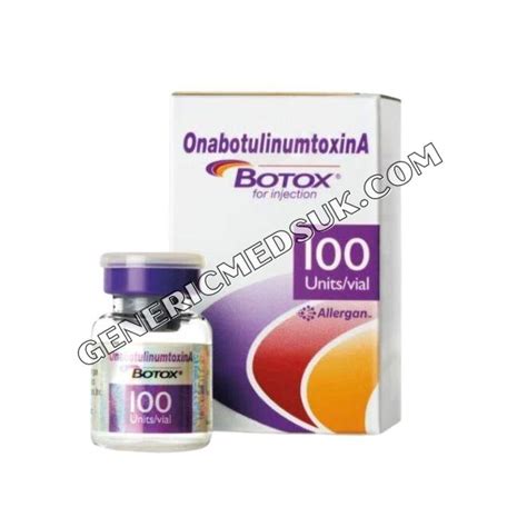 Allergan Botox 100 Iu Generic Meds Uk