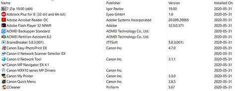 Any Way To Get A List Of All Programs Installed On A Windows 10 Hdd Page 2 Windows 10 Forums