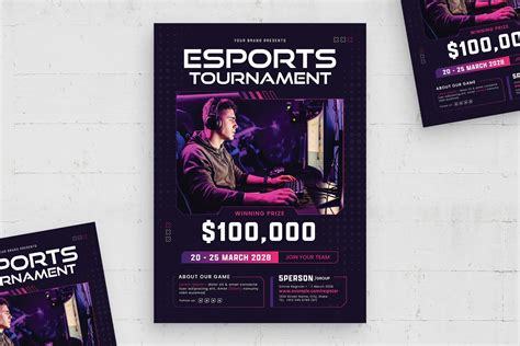 Gaming Flyer Template Brandpacks