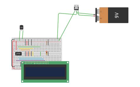 Circuit Design Copy Of Lcd Screen On An Attiny85 Tinkercad