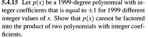 Proving A Polynomial Cannot Be Factored With Integer Coefficients