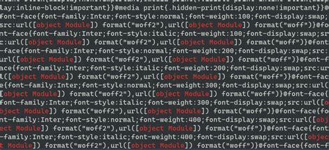 Broken Webfonts ‘url Object Module In Font Face · Issue 10786