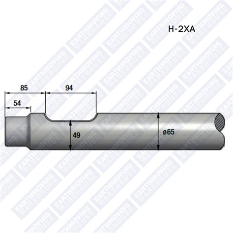 Chisel To Suit Npk H 2xa Rock Breaker