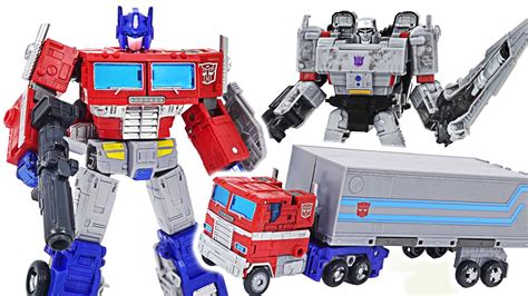 트랜스포머 워 포 사이버트론 킹덤 옵티머스 프라임 등장 두두팝토이 Youtube