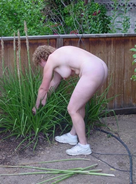 Naturist Weeding Pic