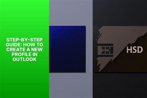 Step By Step Guide Create New Profile In Outlook
