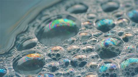 Washing Up Bubbles Moving Around Stock Video Video Of Foam Cleans