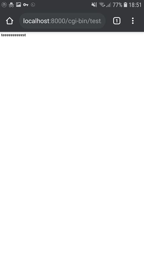 python script not executing rather showing code of script on python cgi webserver using