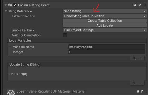 How To Update String Reference Of Localize String Event At Runtime Unity Engine Unity