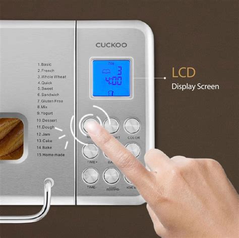 Cuckoo 1kg Multifunctional Bread Maker Cbm Aab161s Cuckoo Rice Cooker