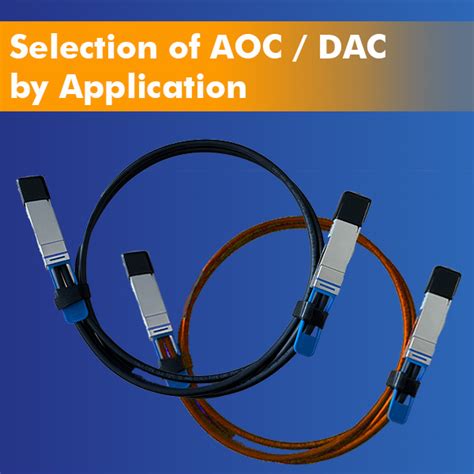 DAC Vs AOC Choose The Right Cabling By Application Pan Dacom Direkt