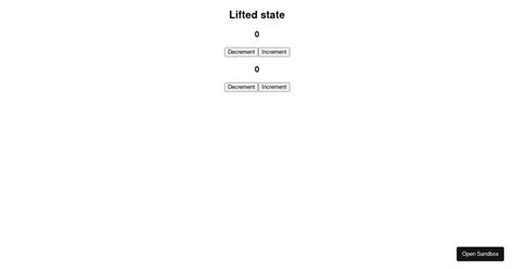 React Hooks Lifting State Up Codesandbox React Hooks Lifting State Up Codesandbox