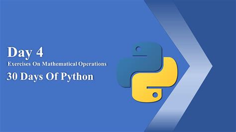 30 Days Of Python Day 4 Welcome Back I Hope You Had A Great By
