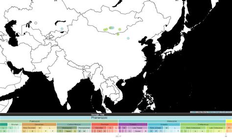 Interactive Map Of Every Dinosaur Fossil Found On Earth