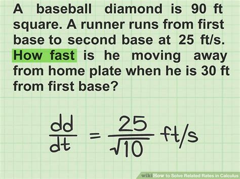 How To Solve Related Rates In Calculus With Pictures WikiHow