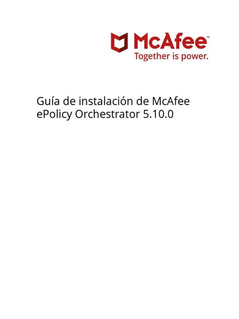 Manual Mcafee Epo Pdf Servidor Sql De Microsoft Yo Pv6
