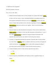 Homework Docx MyFinanceLab Assignment FIN Principles Of Finance Score Out Of