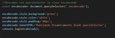 seleccionando elementos queryselector notas de conocimiento