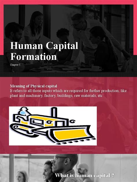 Human Capital Formation Ch 5 Pdf Human Capital Capital Economics
