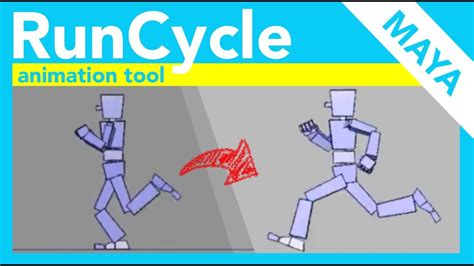 【maya Animation Tool】runcycle Youtube