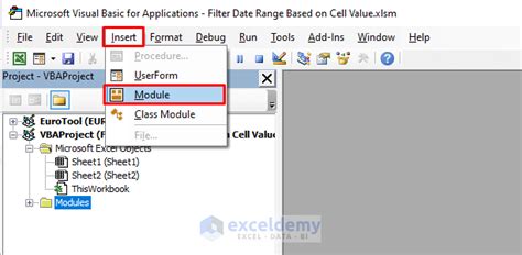 How To Filter A Date Range Based On A Cell Value Using Vba 2 Methods