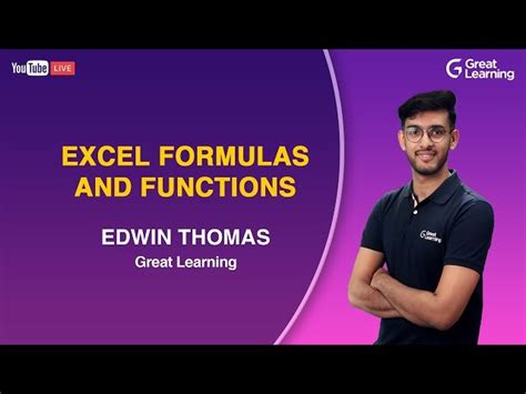 Free Video Excel Formulas And Functions Excel For Beginners From Great Learning Class Central