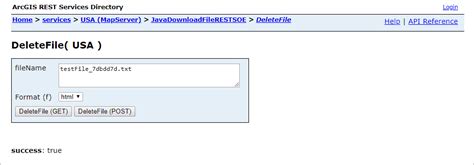 Java Download File Rest Soe Arcgis Enterprise Sdk