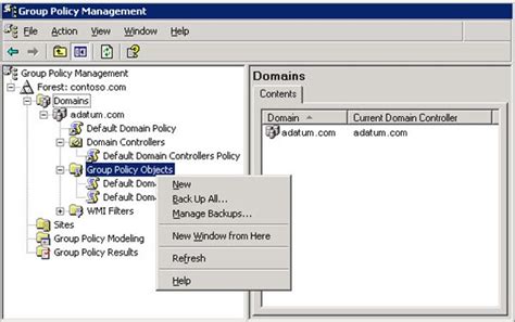 Manage Restore Backup Group Policy Objects In Windows Thewindowsclub