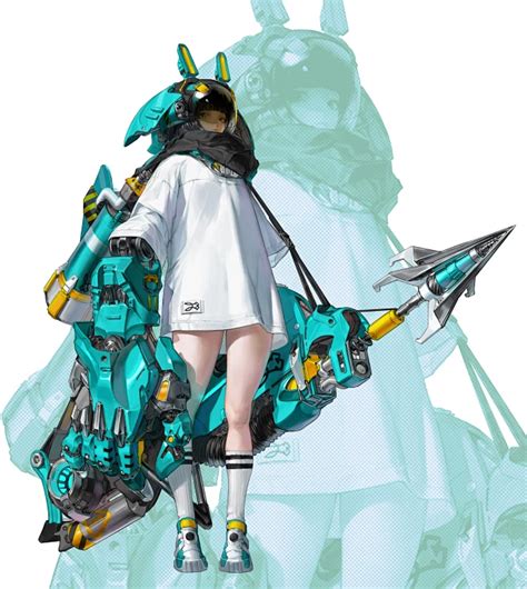 {日韩系列}韩式写实角色设计（时尚，机械）（游戏方向） 花瓣网