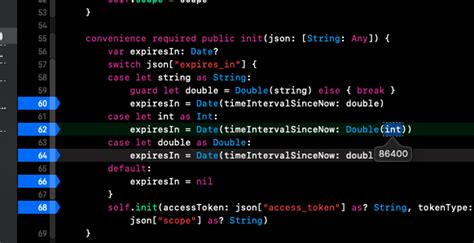 Credentialsexpiresin Is Nil Even When Present In Token · Issue 374 · Auth0auth0swift · Github
