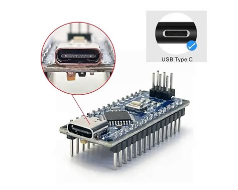 Arduino Nano V Atmega P V Mhz Ch Type C At Piece