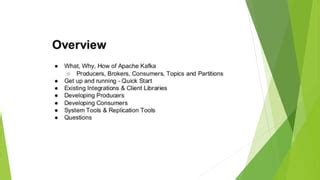 Apache Kafka Developing Real Time Data Pipelines PPT