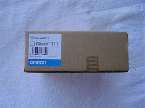 fs omron analog input unit c200h ad003