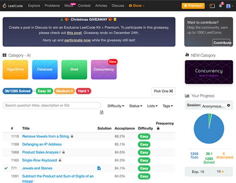 Leetcode 線上程式練習網站 大家好，我是時賦科技後端工程師 Amber By 李思樺 Appxtech Medium