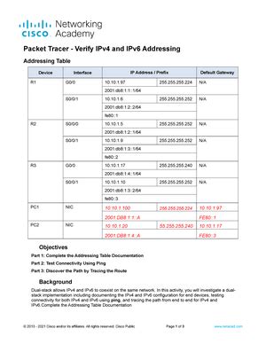 Completed Packet Tracer TCP And UDP Communications Objectives Part Generate