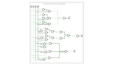 CircuitVerse BIT Using NAND Gates