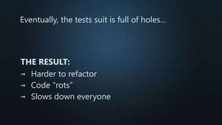 TDD Unit Testing Done Right And Programmer Happiness PPTX