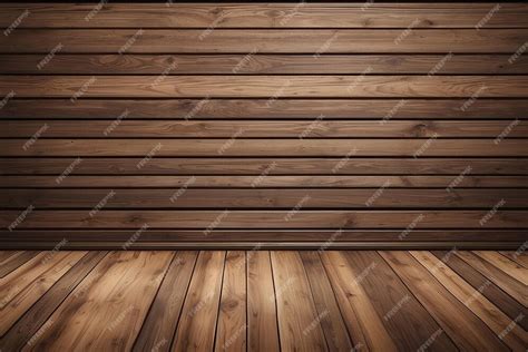 Premium Photo 3d Classic Wood Pattern Backdrop Background