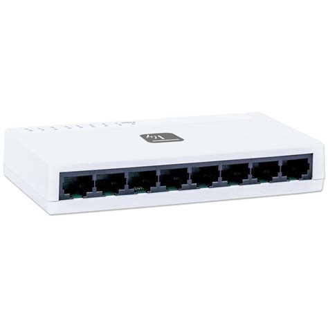 8 Ports 10 100 Mbps Fast Ethernet Switch Hub Switch Switch And Router Networking