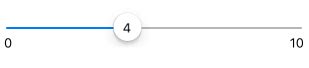 Ios Continuously Change Value Of UILabel On Thumb Image Of UISlider